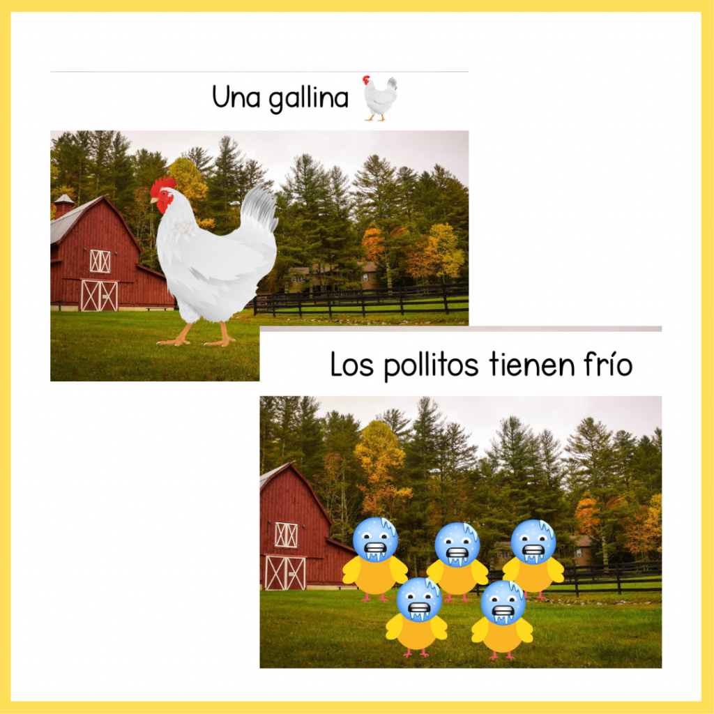 Los Pollitos Dicen - Historia y actividades - Profe Valentina