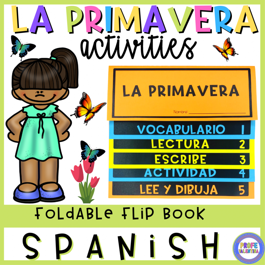 Actividades para enseñar en la primavera - Profe Valentina