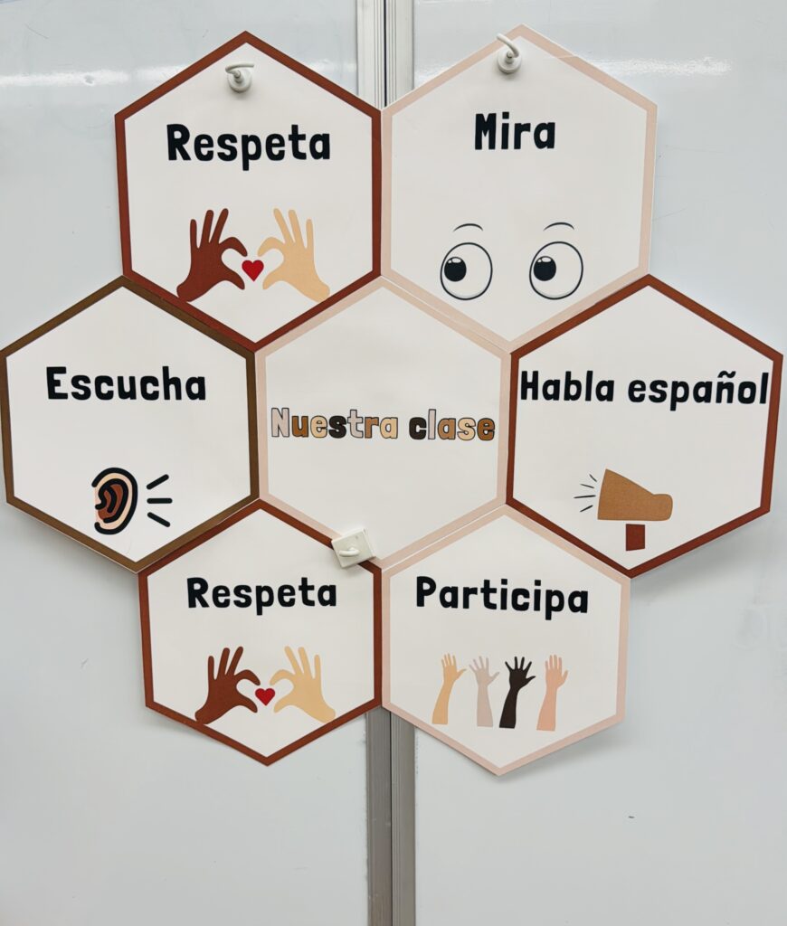 WAKA WAKA CLASSROOM AGREEMENTS FOR ELEMENTARY SPANISH: THE HONEYCOMB ...
